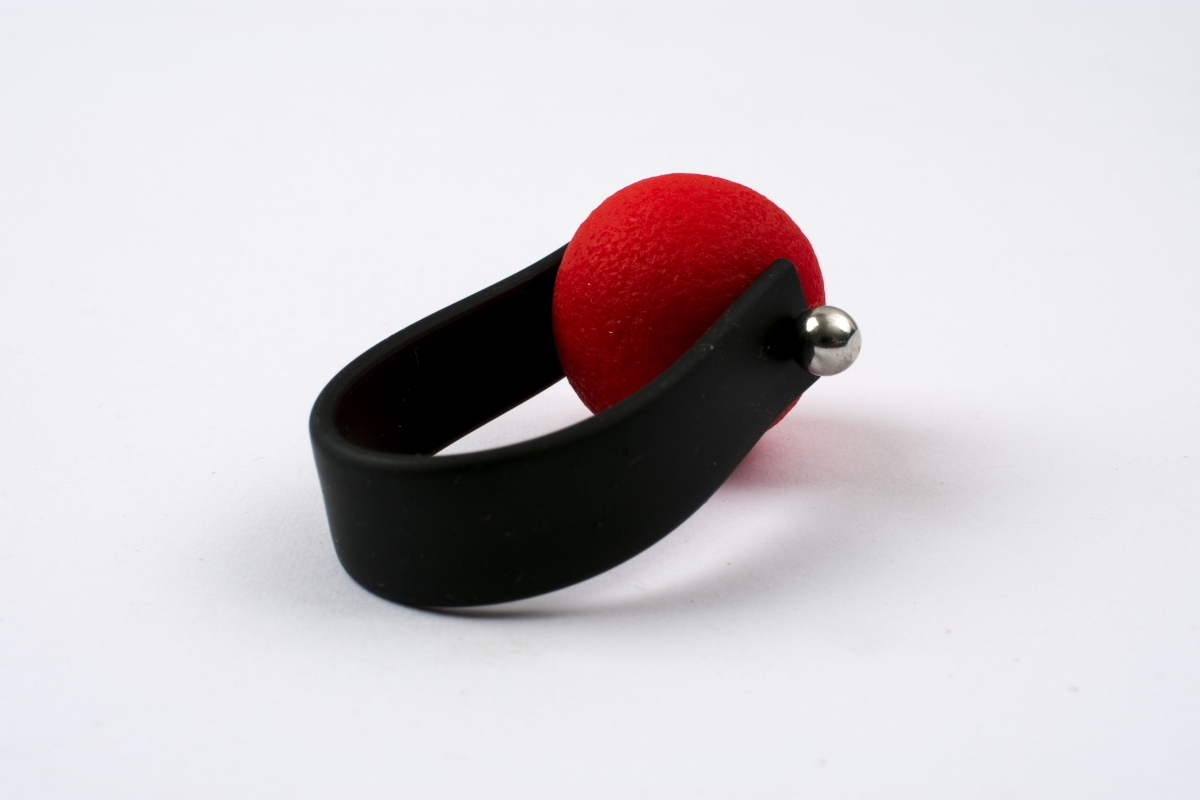 Piros gömb gyűrű (PGGY) | Claystory